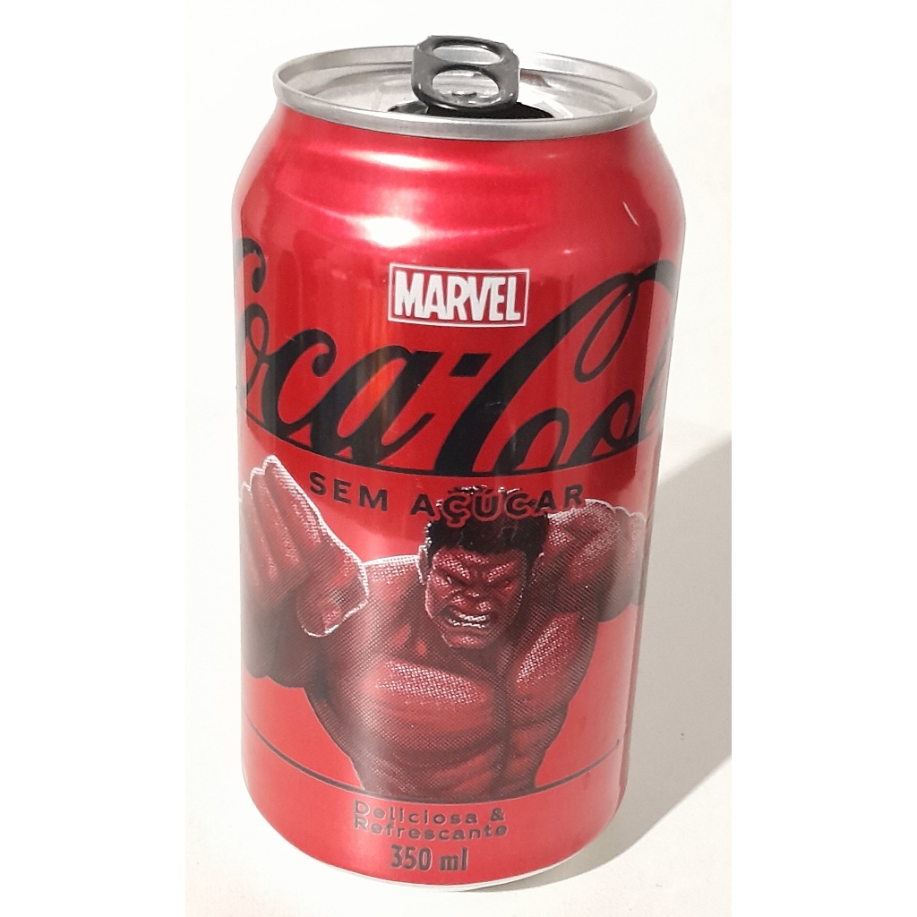 Lata Coca Cola Hulk (Edição Marvel 2024) Vazia (Leia o Anuncio ...