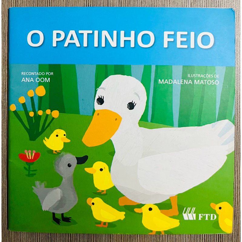 Livro: O Patinho Feio - Ana Oom | Shopee Brasil