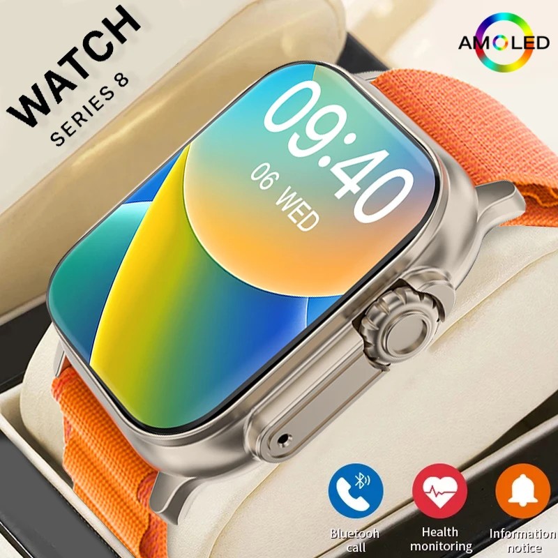 T900 Ultra Smart Watch Series Bluetooth Call IP67 À Prova D'água 49mm 2 ...