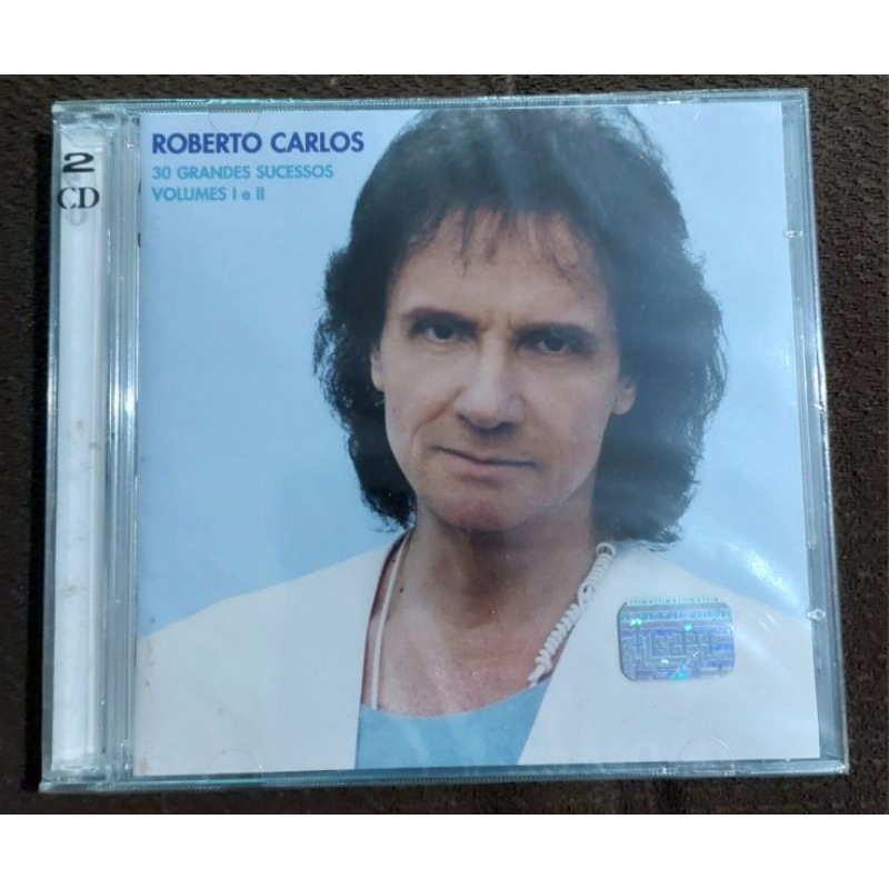 CD DUPLO ROBERTO CARLOS 30 GRANDES SUCESSOS VOLUME 1 E 2 LACRADO DE FÁBRICA | Shopee Brasil