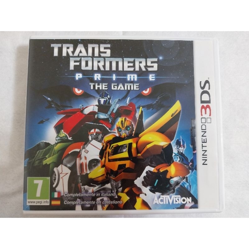 Nintendo 3ds transformers prime The game ano 2012 | Shopee Brasil