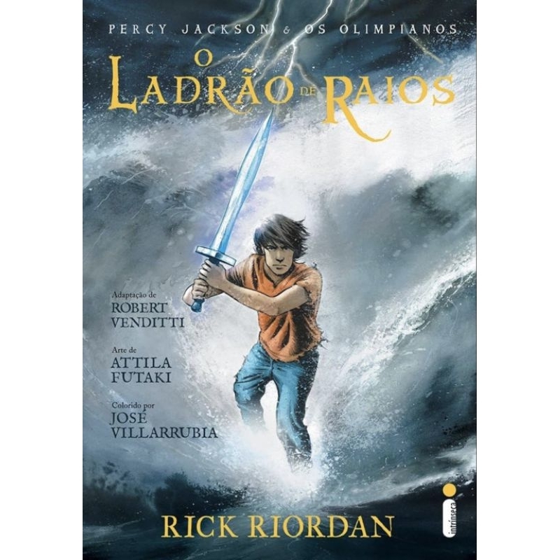 Percy Jackson e o Ladrão de Raios: Graphic Novel | Shopee Brasil