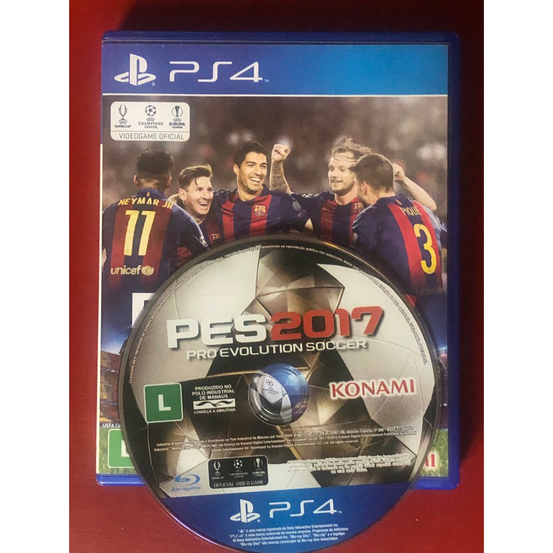 jogo pes 2017 ps4 (usado) | Shopee Brasil