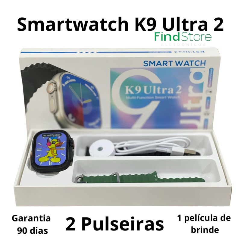 SMARTWATCH K9 ULTRA 2 (COD 1) | Shopee Brasil