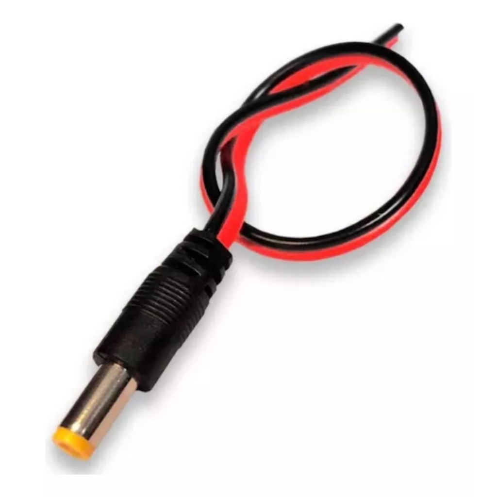 Cabo Conector Rabicho P4 Macho Pos. E Neg. P/cftv Fontes Led | Shopee ...