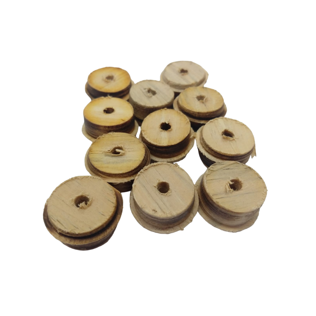 Kit 50 Rodinhas de Madeira Rustica para Artesanato | Shopee Brasil