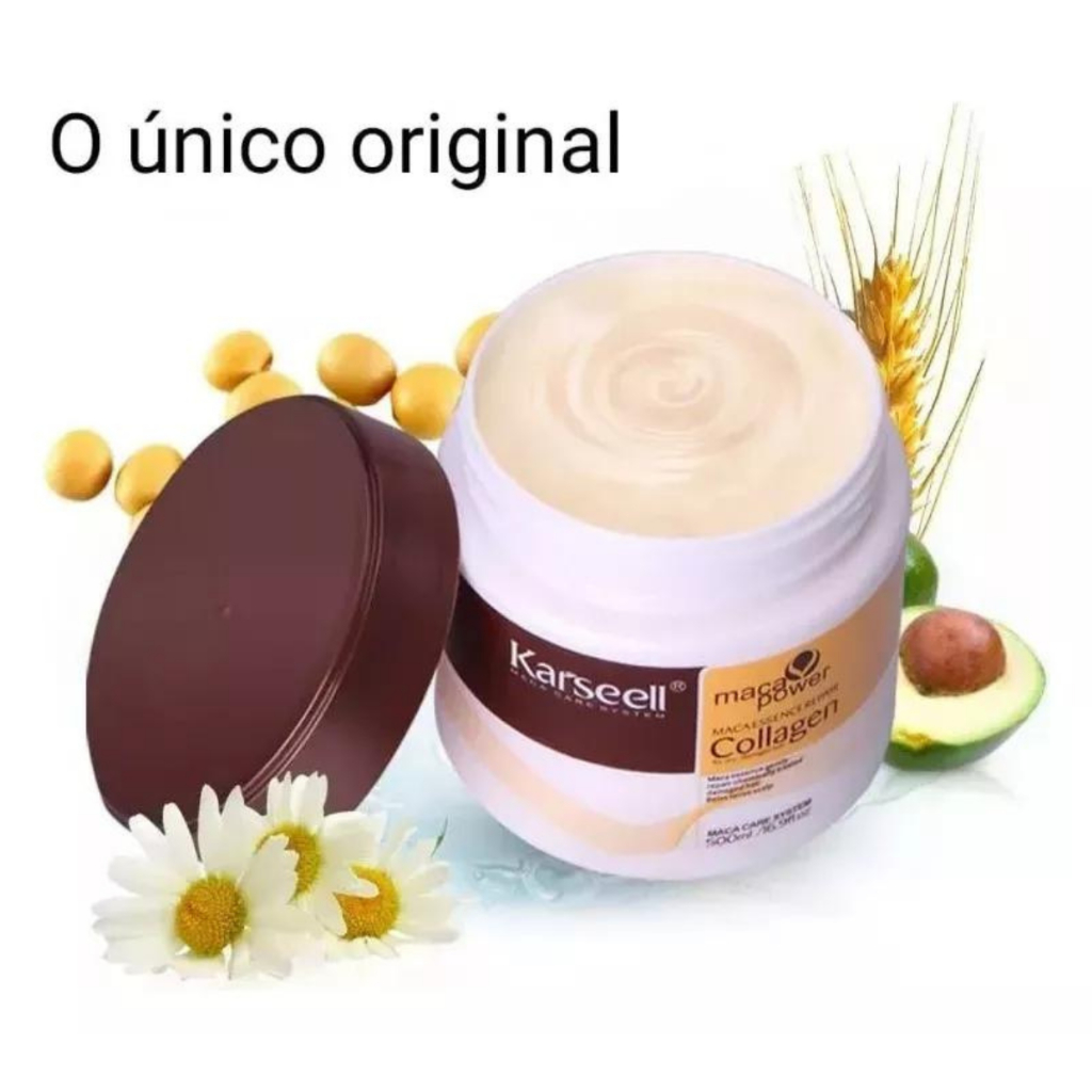 Karseell Collagen Tratamento Cabelo Hair Mask Original 500g ...