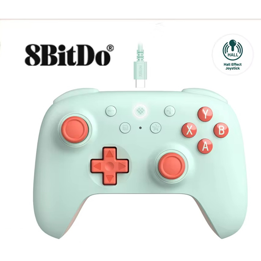 Controle 8bitdo Ultimate 2C Wired PC Android Raspberry Pi | Shopee Brasil
