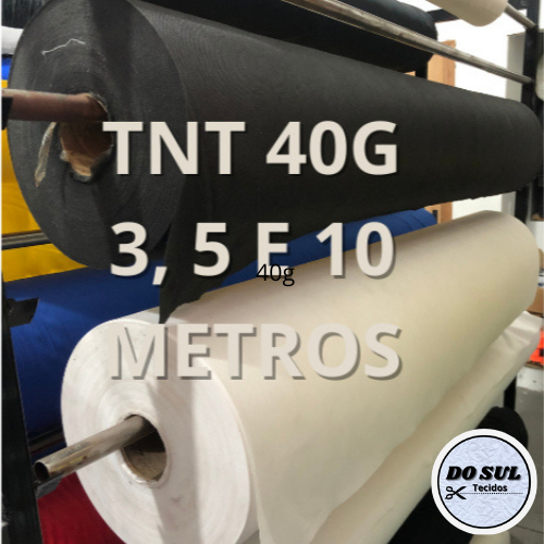 TNT 40g Premium 3 Metros Uso Profissional Cores Variadas | Shopee Brasil