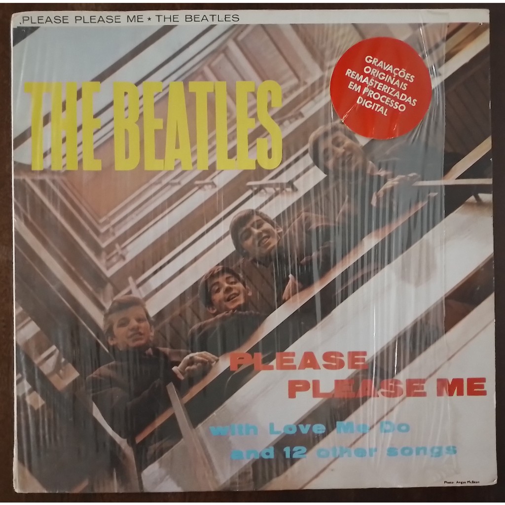 Lp Vinil The Beatles Please Please Me | Shopee Brasil