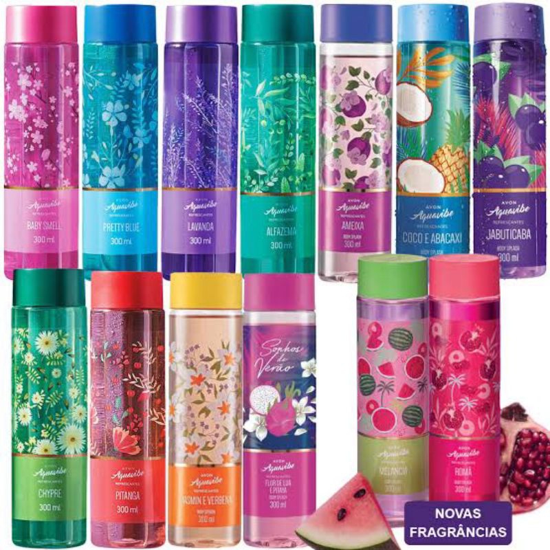 Body Splash Aquavibe da Avon 300ml | Shopee Brasil
