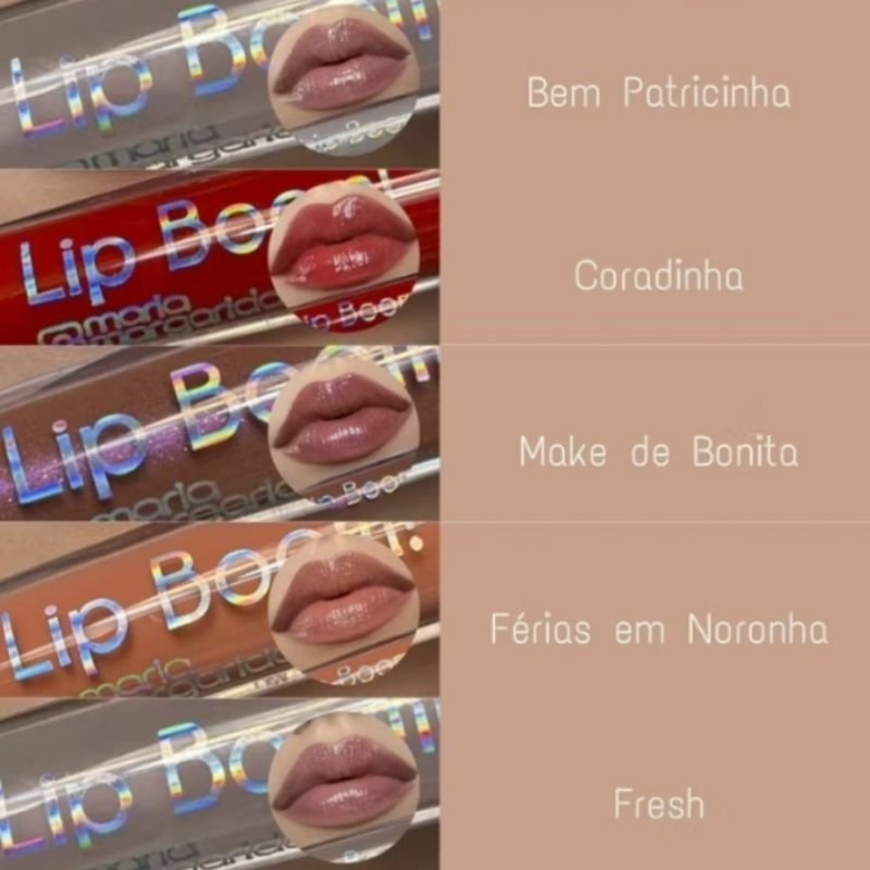 Lip Gloss de aumento Lip Boom Maria Margarida | Shopee Brasil