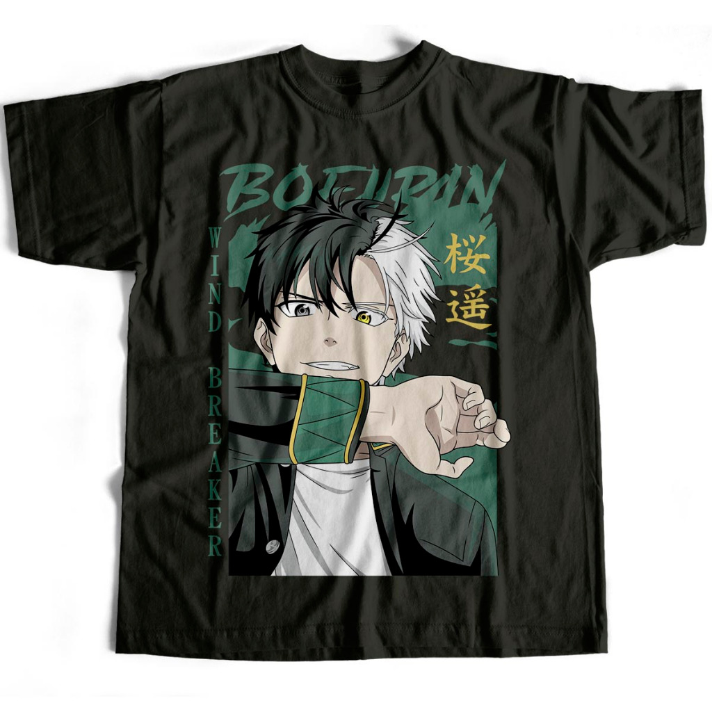 Camiseta Básica Haruka Sakura Bofurin Wind Breaker | Shopee Brasil