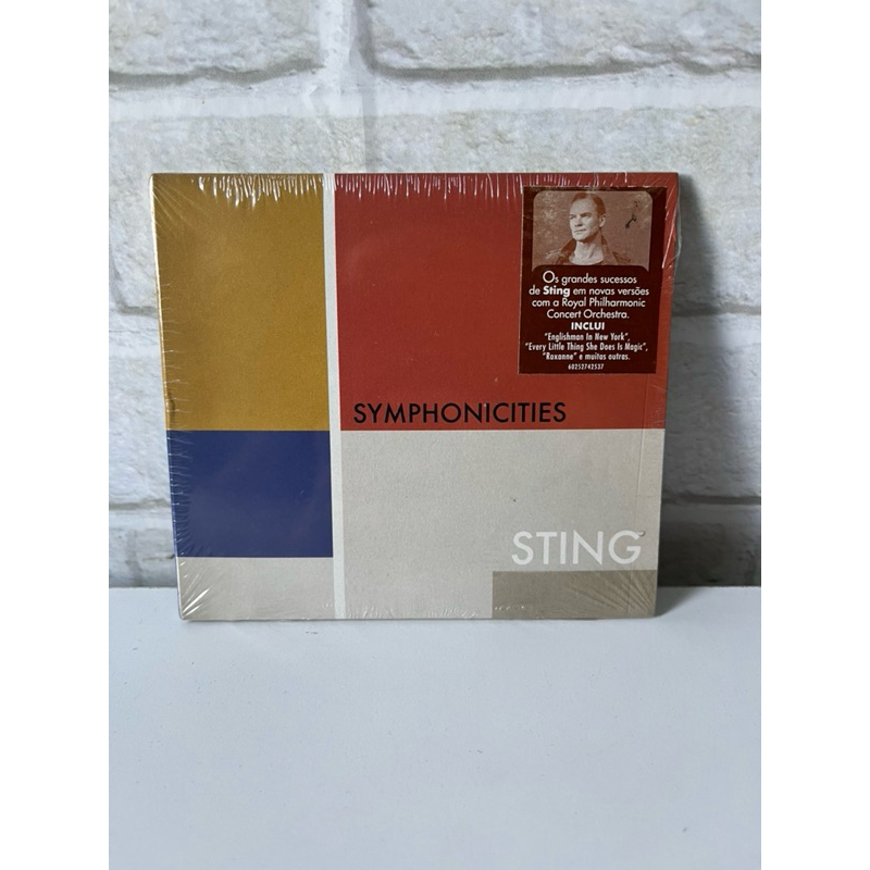 CD STING SYMPHONICITIES ( Original Lacrado no Plástico ) | Shopee Brasil