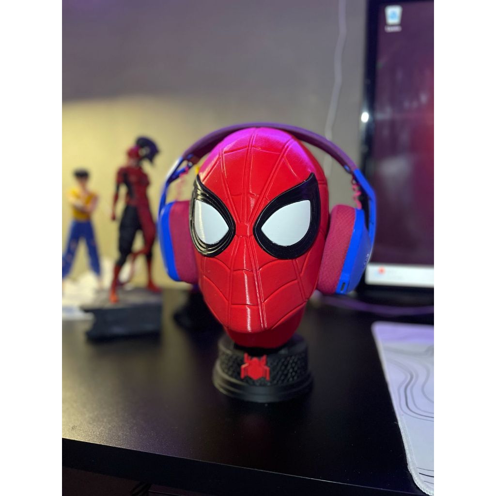 Suporte de Headset Spider-Man / Homem Aranha | Shopee Brasil