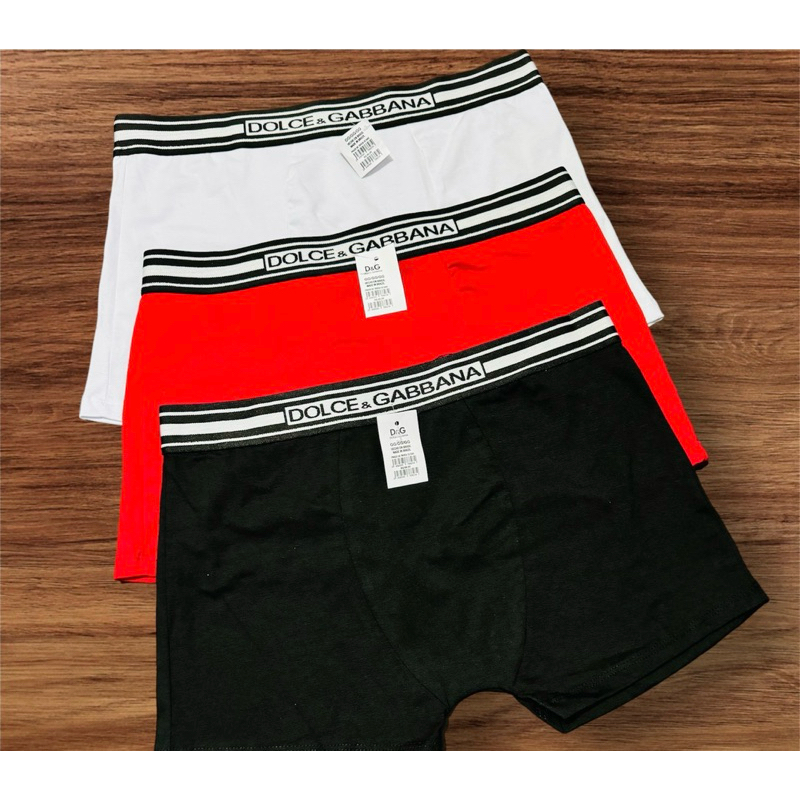 Kit Contendo 3 Unidades de Cueca Box Boxer Algodão - Escorrega o Preço
