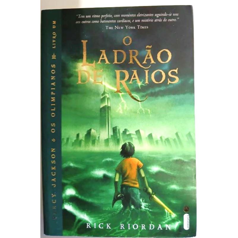 O Ladrão de Raios - Percy Jackson e os Olimpianos Livro por Rick ...