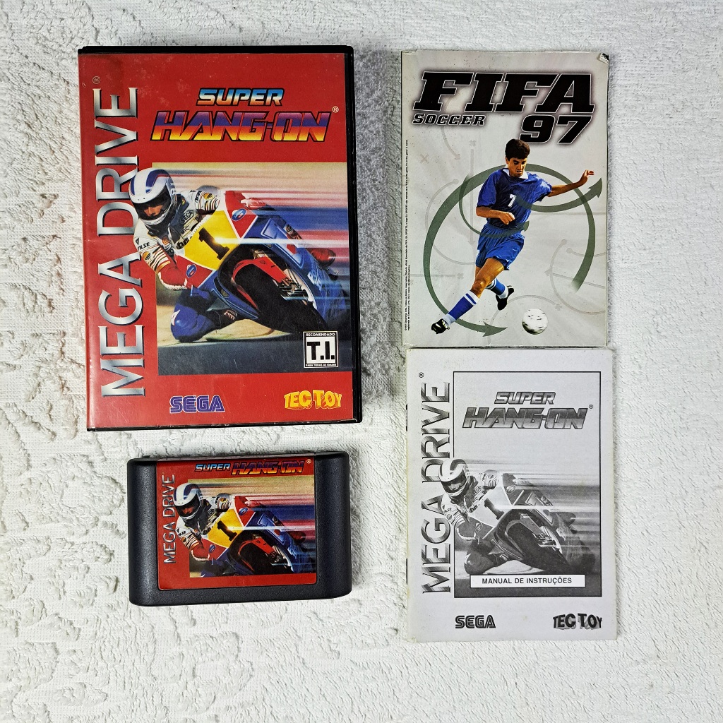 Super Hang On Completo Tectoy Mega Drive Sega | Shopee Brasil
