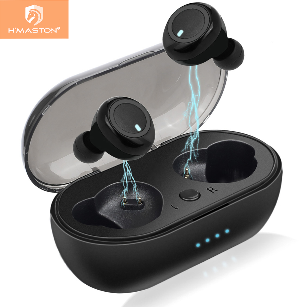 H'maston Fone De Ouvido Bluetooth LY-101Pro Sem Fio 5.3 Wireless In-ear ...