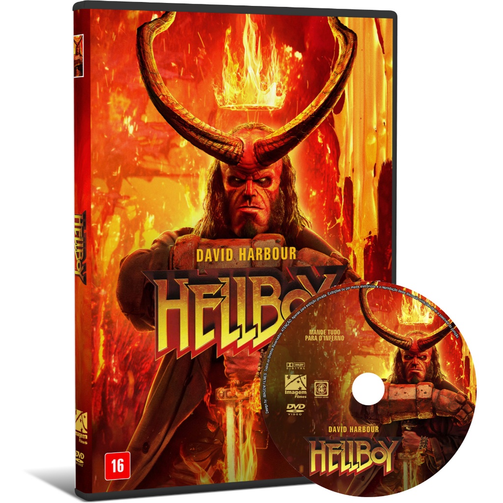 DVD Hellboy (2019) | Shopee Brasil