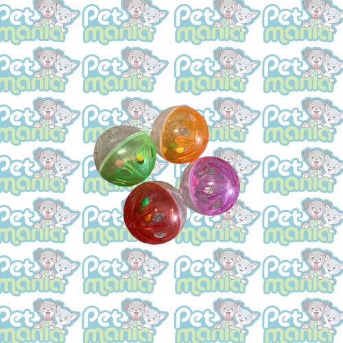 BOLA PARA GATOS COM GUIZO DIVERSAS GRANDE | Shopee Brasil