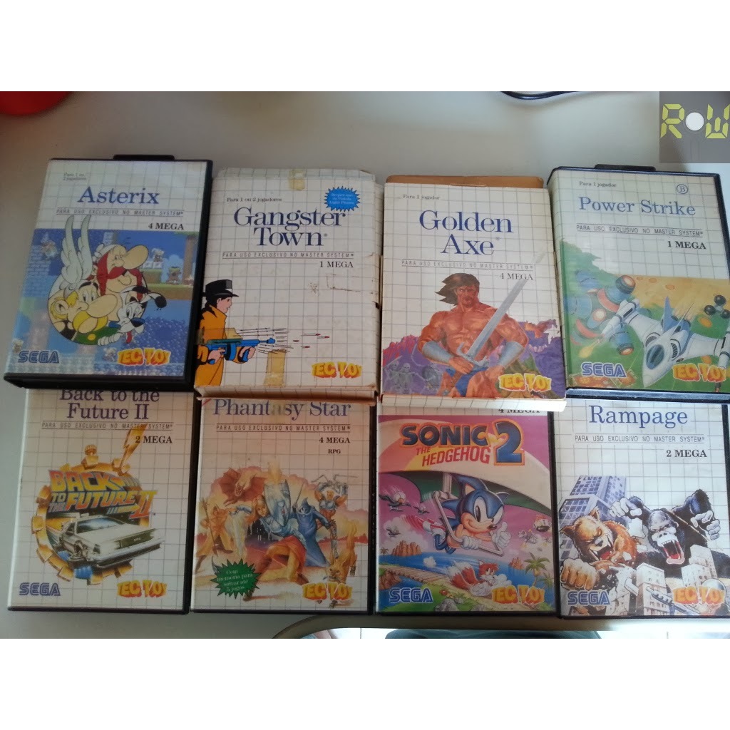 Jogo super coleção de Master System para pc | Shopee Brasil