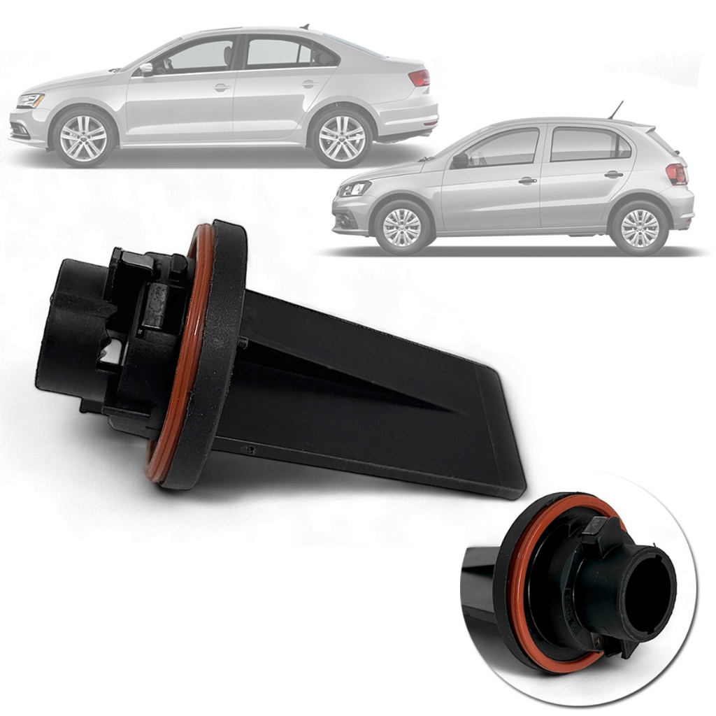 Soquete Seta Pisca Jetta Polo Gol G6 Original Volkswagen Plástico ABS ...