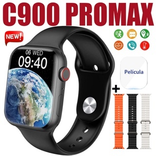 2024 Relógio C900 pro max inteligente original 9 masculino bluetooth ...