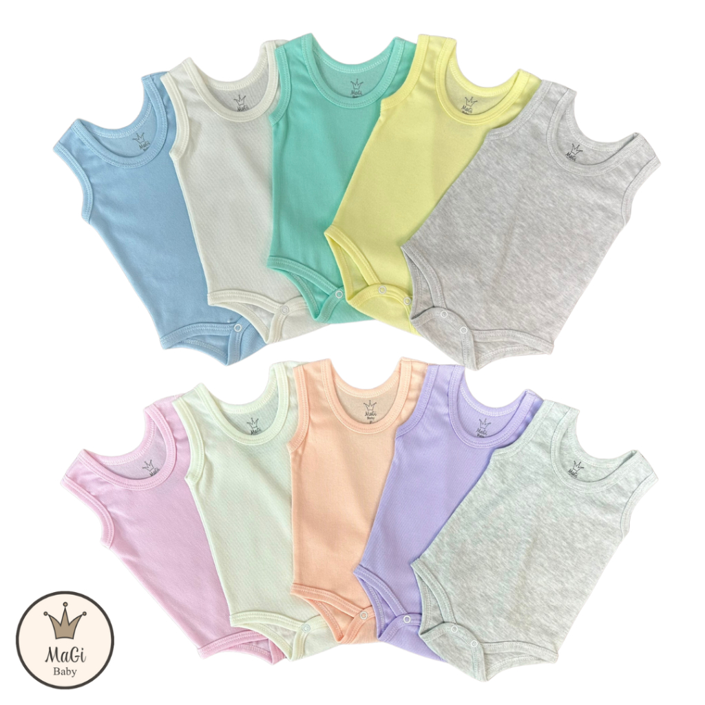 Body Regata Liso MaGi Baby | Shopee Brasil