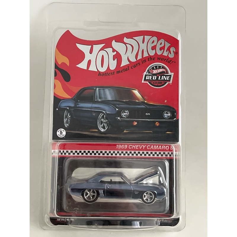 hot wheels rlc 1969 chevy camaro ss red line club | Shopee Brasil
