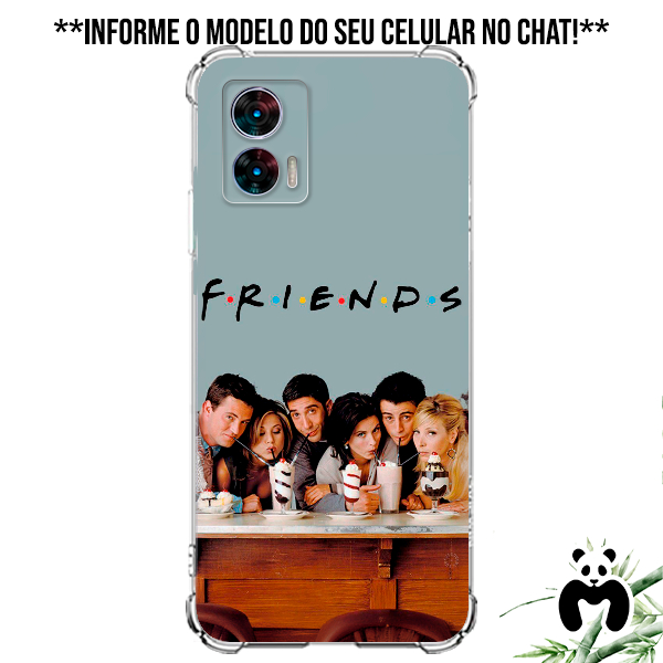 Capa Case Personalizada Série Friends Central Perk Ross, Rachel, Mônica ...