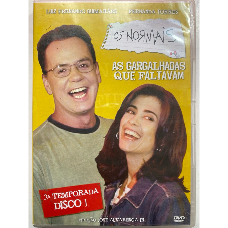 DVD: Os Normais: 3 Temporada (Disco 1), com Luiz Fernando Guimarães e ...