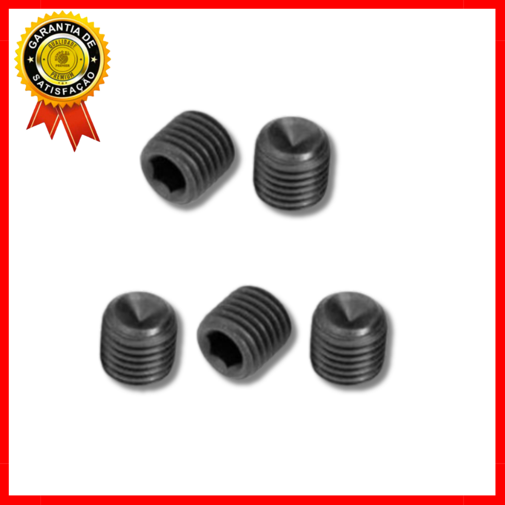 Kit com 5 Parafuso Allen Troca Agulha para Overloque SK216 | Shopee Brasil