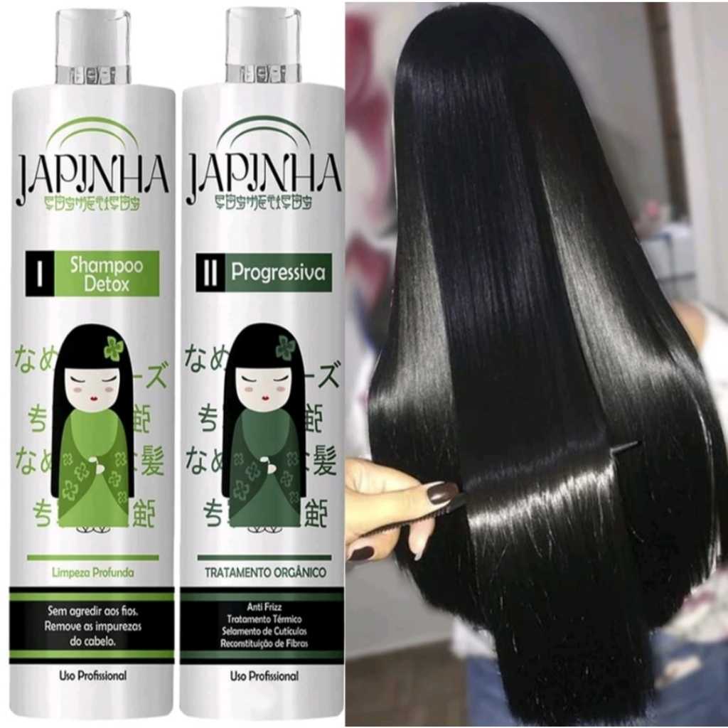 Alisamento Extremo Japinha Ativo lisoterapia Redutor Orgânico Uso ...