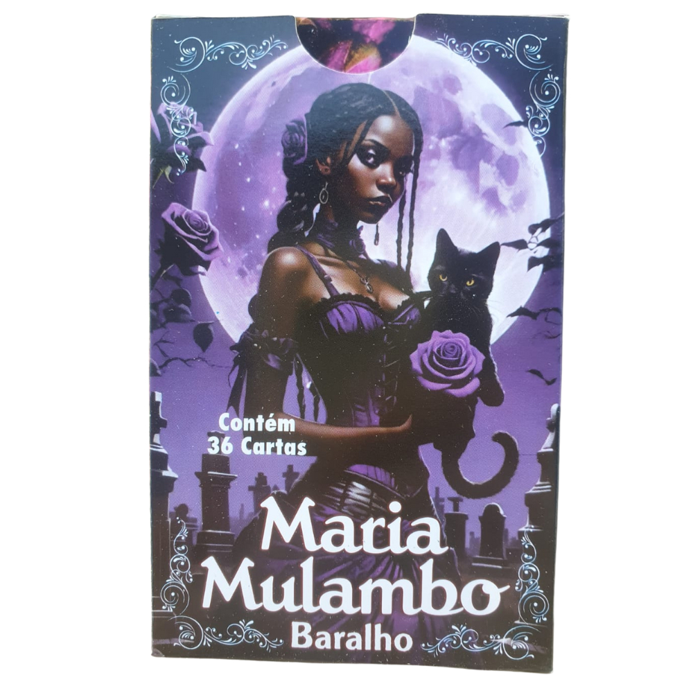 Baralho Tarot 36 Cartas Maria Mulambo | Shopee Brasil