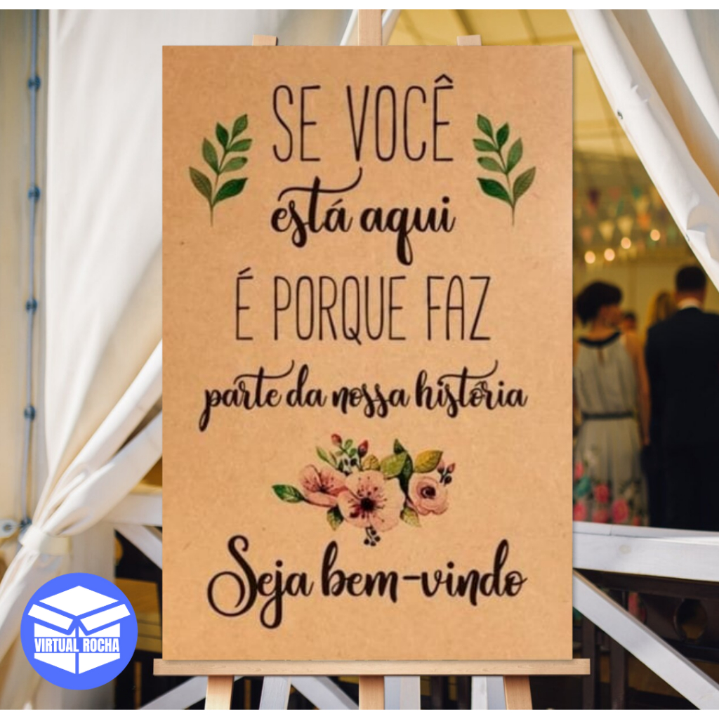 Placa Seja bem vindo mdf | Shopee Brasil