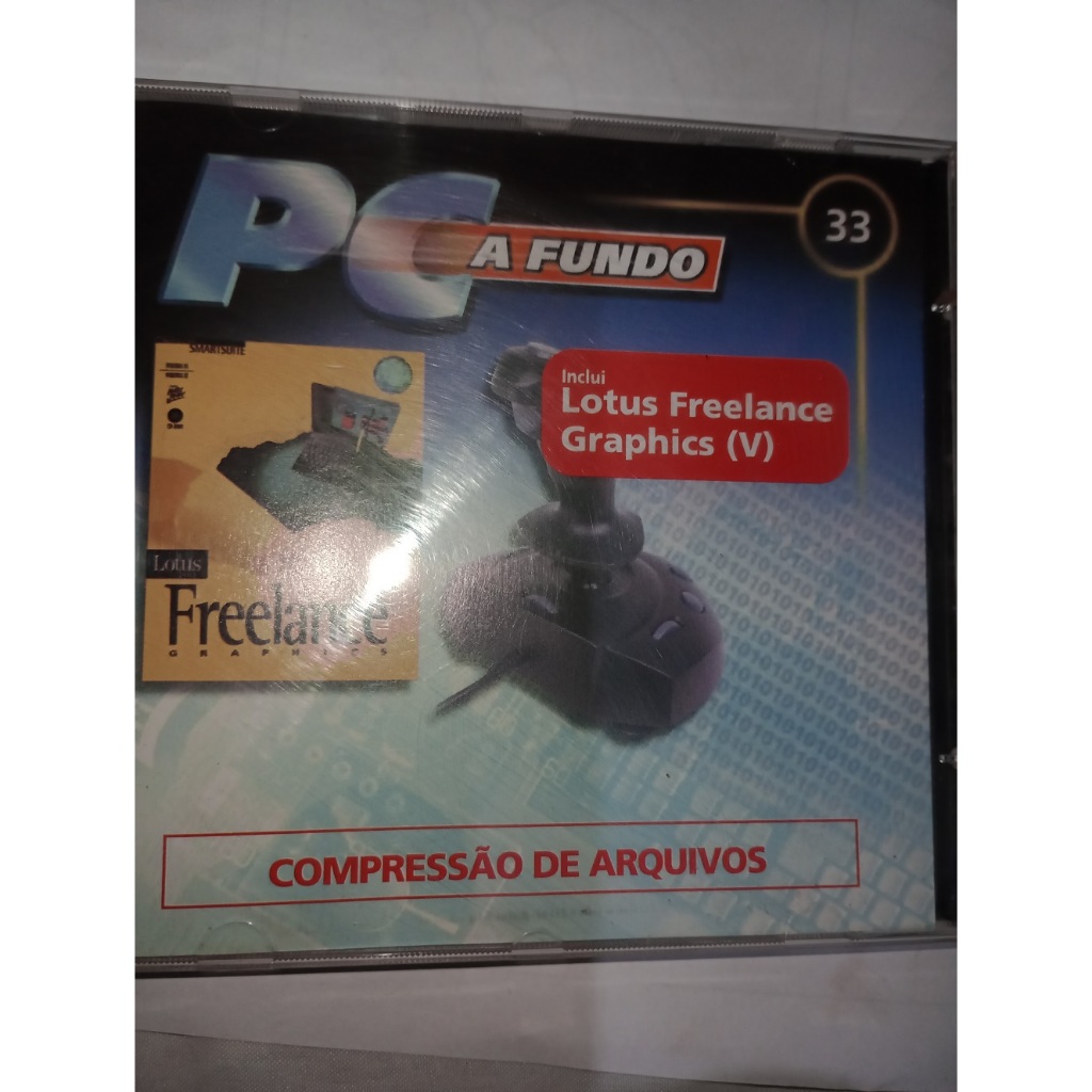 CD ROM PC A Fundo Compressõa de Arquivos Lotus Freelance Graphics (v ...