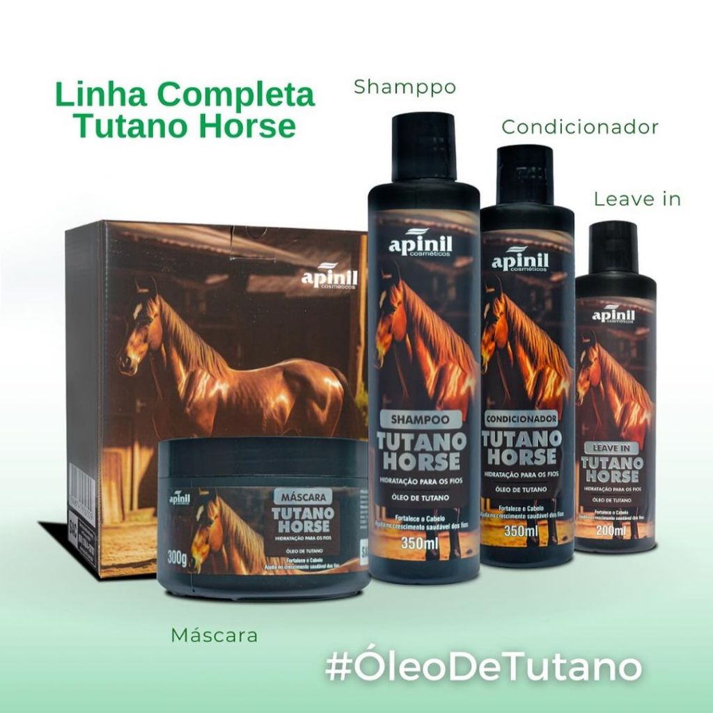 Kit Tutano Horse Apinil - 4 Itens | Shopee Brasil