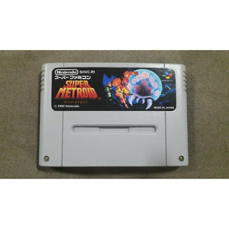 Super Metroid P/ Super Famicom Aproveite! | Shopee Brasil