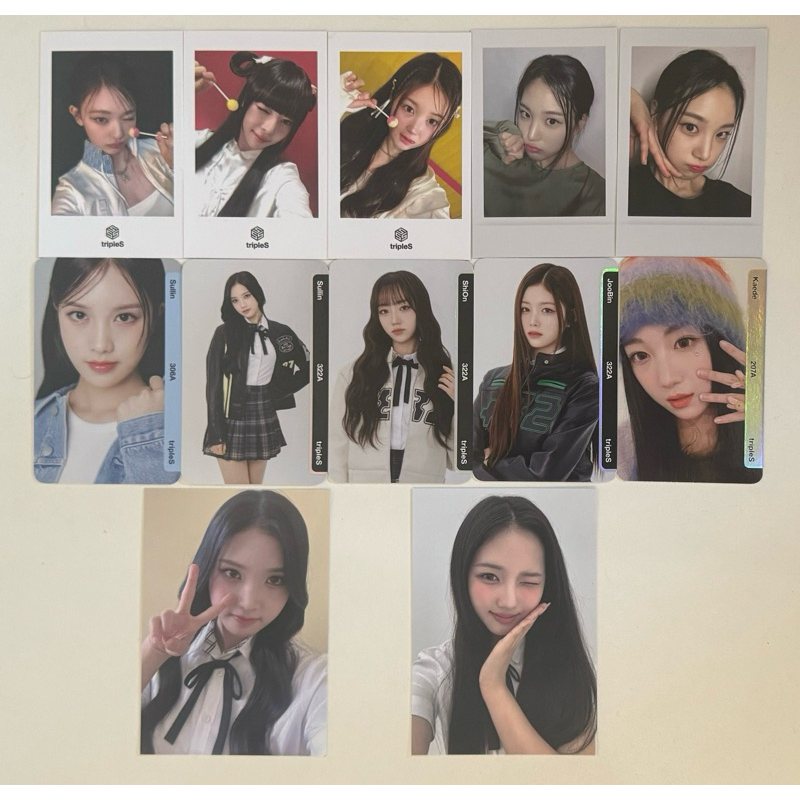 tripleS Objekts (Sem QR Code)EVOlution LOVElution NXT Photocard Pola ...