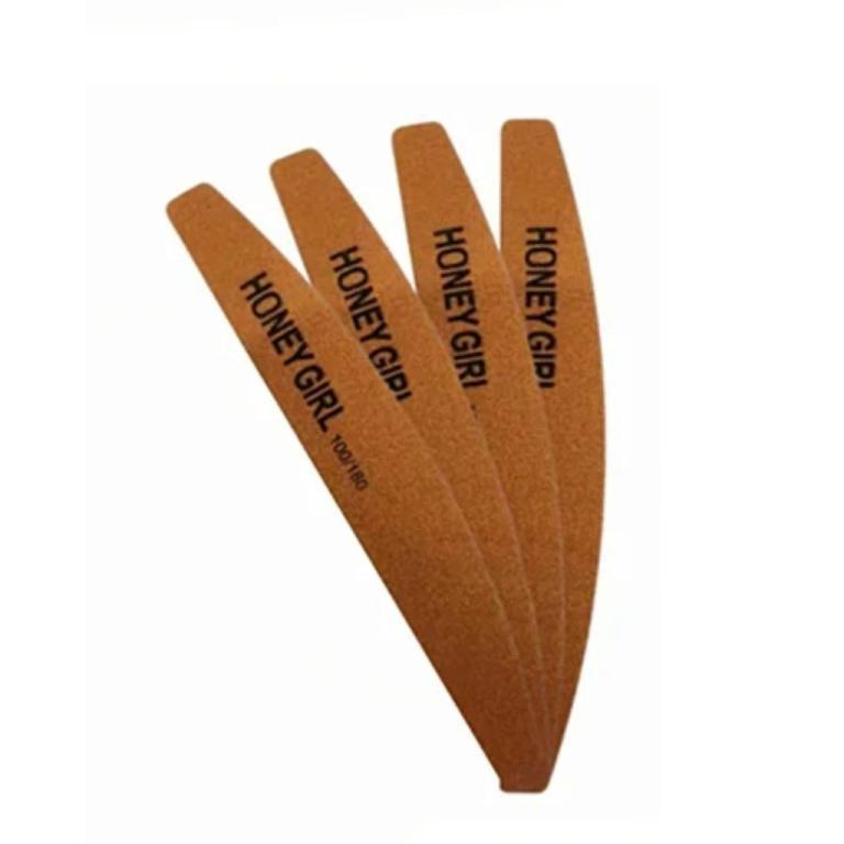 10 Lixa Boomerang Fina Honey Girl Marrom 100/180 | Shopee Brasil