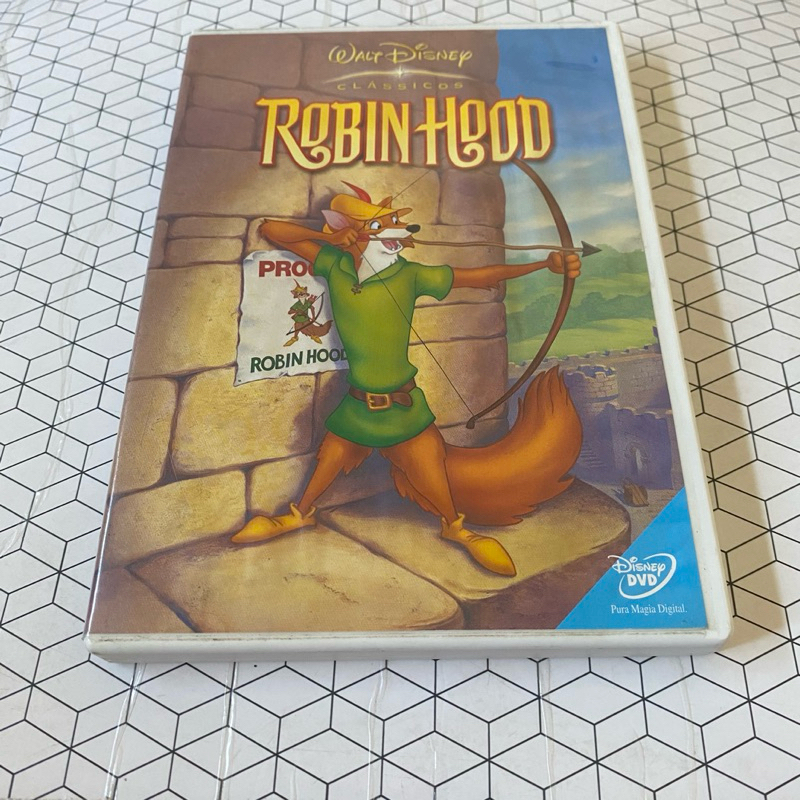 Dvd original Robin Hood (Walt Disney) | Shopee Brasil