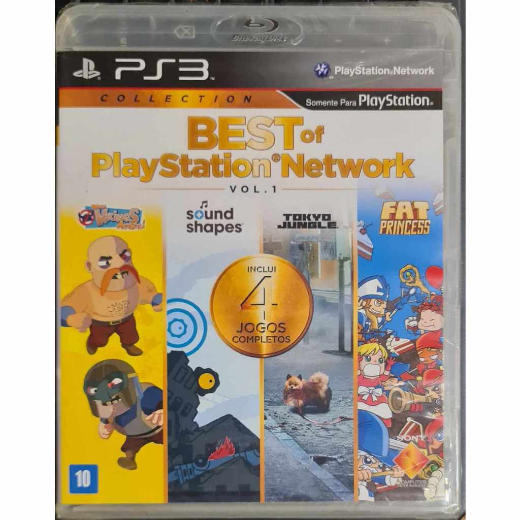 Best of Playstation Network Volume 1 PS3 - Original - Mídia Física ...