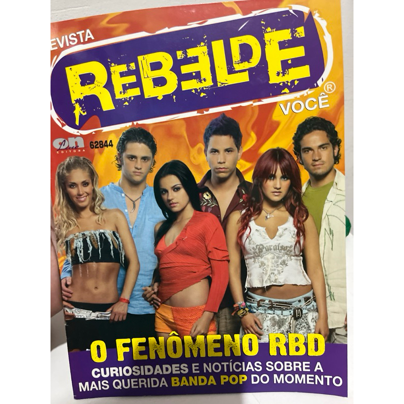 Revista Rebelde você Rbd | Shopee Brasil