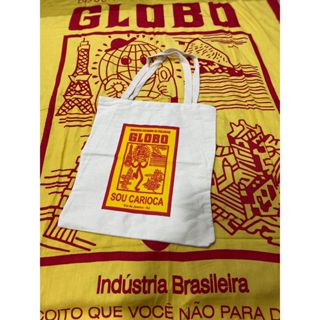 Bolsa Ecobag Grande Tecido Em Algodão Biscoito Globo Doce Tendência Rio de janeiro | Shopee Brasil