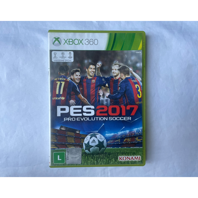 PES 2017 Original Xbox 360 Físico | Shopee Brasil