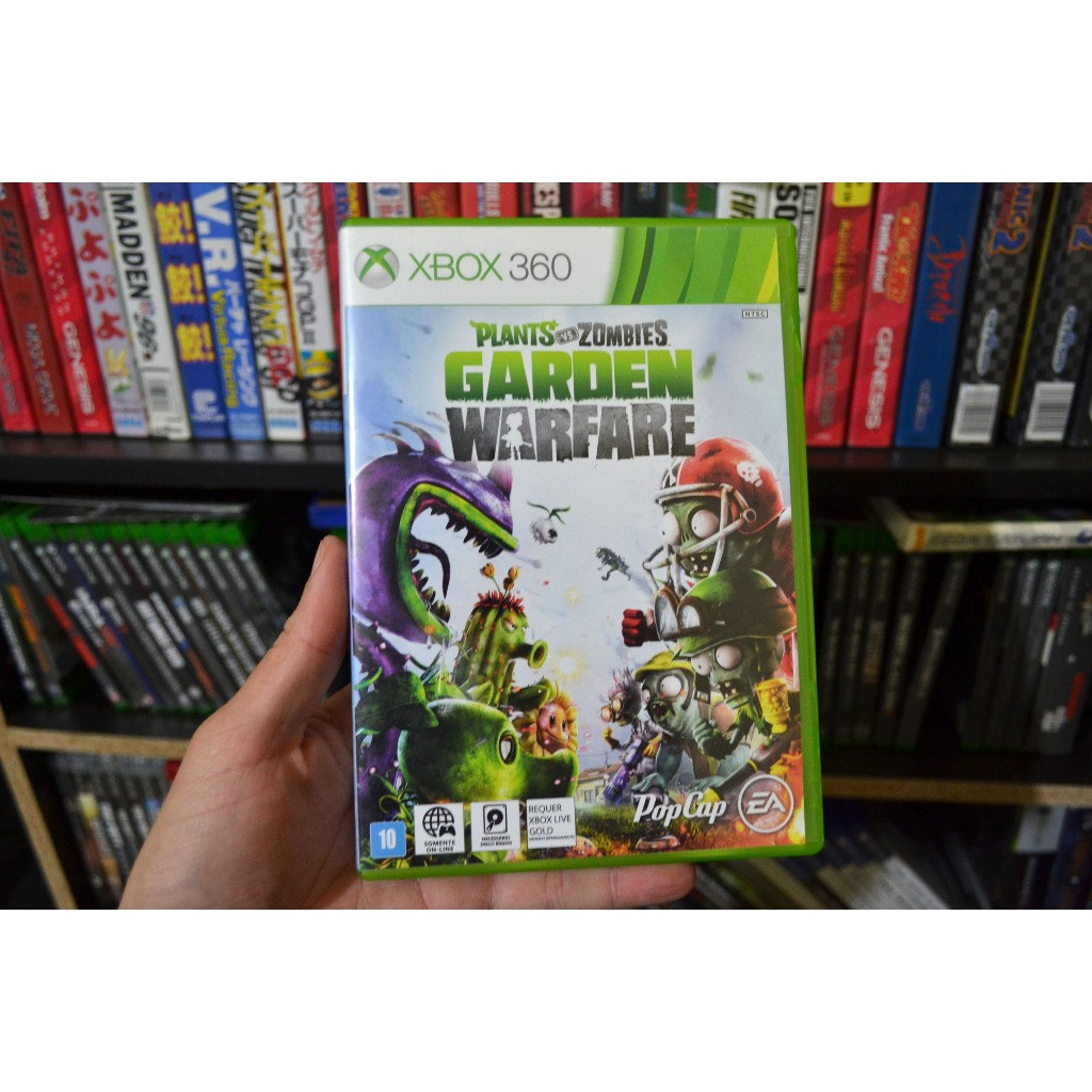 Plants vs Zombies Garden Warfare Xbox 360 Original | Shopee Brasil