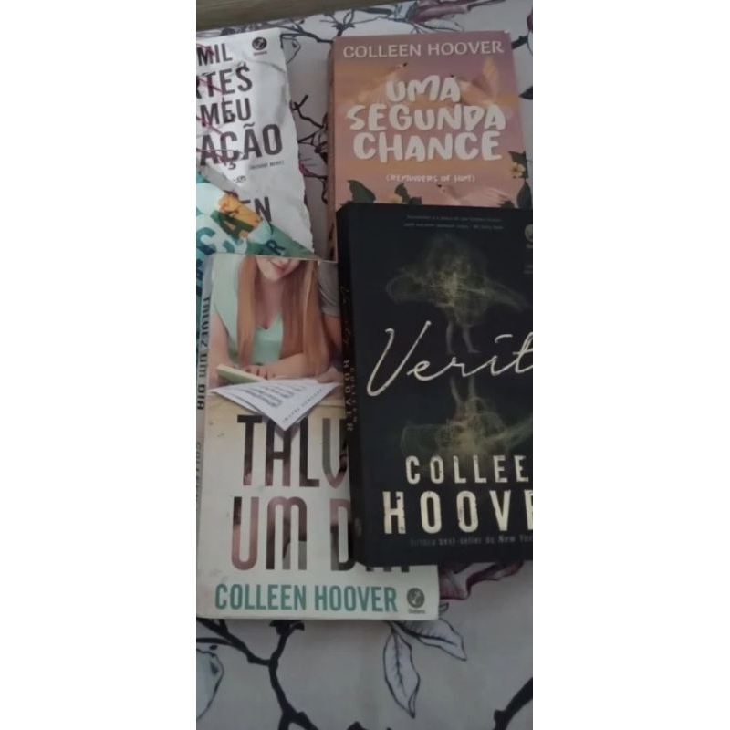 livro collen hover verety/a cabana/morro dos ventos uivantes | Shopee ...