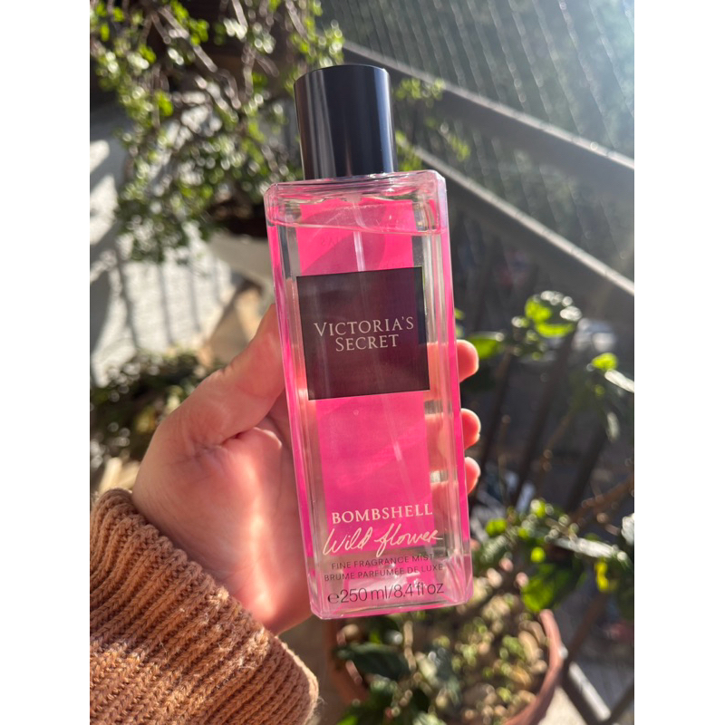 Body Splash Fino Bombshell Wildflower Victória's Secret | Shopee Brasil