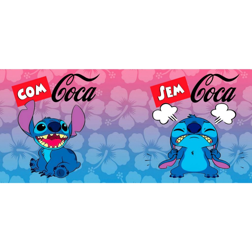 Caneca Stitch Coca cola | Shopee Brasil